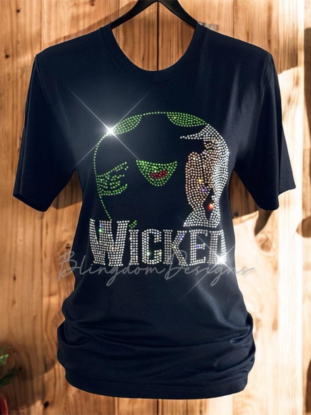 Wicked Broadway Musical Bling Luxury Rhinestone Shirt Custom Made ...