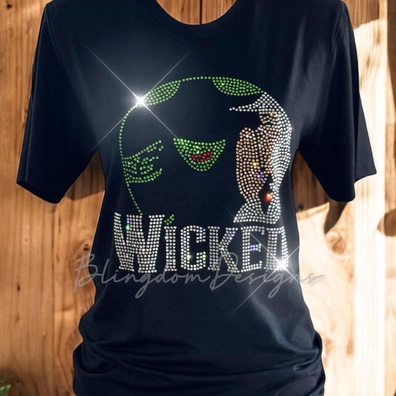 Wicked Sparkle Tshirt - Etsy