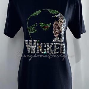 Wicked Broadway Musical Bling Luxury Rhinestone Shirt Custom Made ...