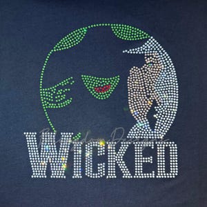 Wicked Broadway Musical Bling Luxury Rhinestone Shirt Custom Made ...