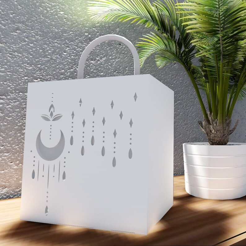 4 GIFT BOX Svg, Png, Dxf, Eps, Pdf, Box Design Box Template Instant ...