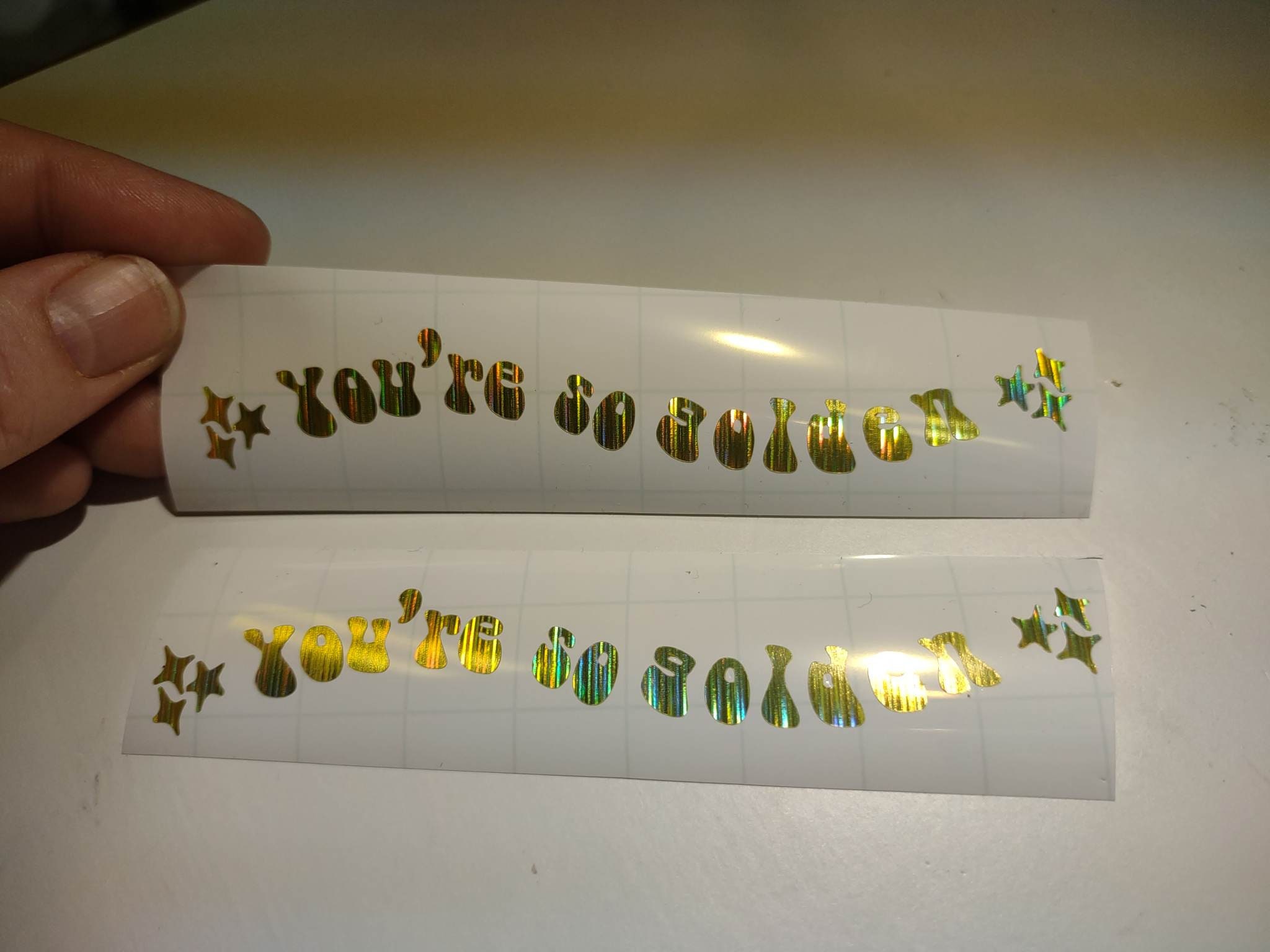Golden Harry Styles Inspired Car Decal - Etsy