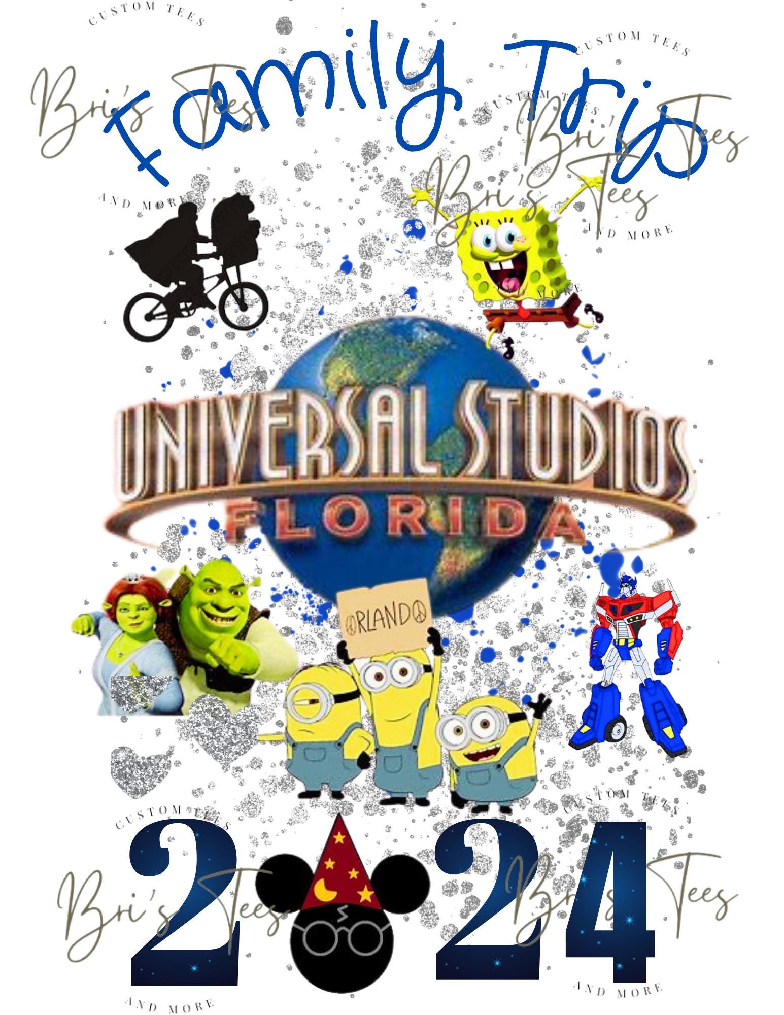 Universal Studios Vacation Shirt, Family Vacation SVG PNG File ...