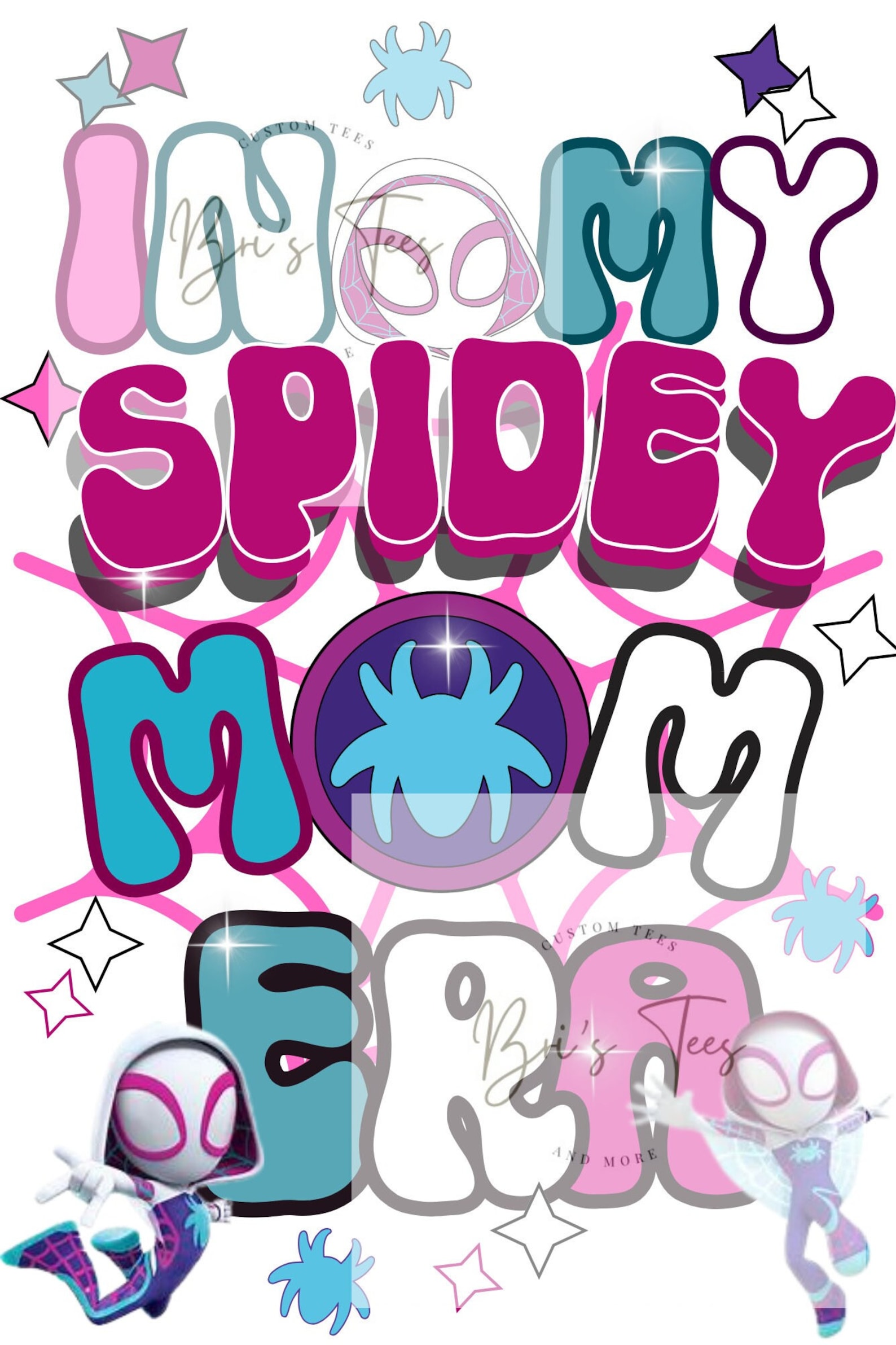 Spidey MOM Era, Spidey Girl, PNG, Birthday Svg, Spidey Girl Clipart ...