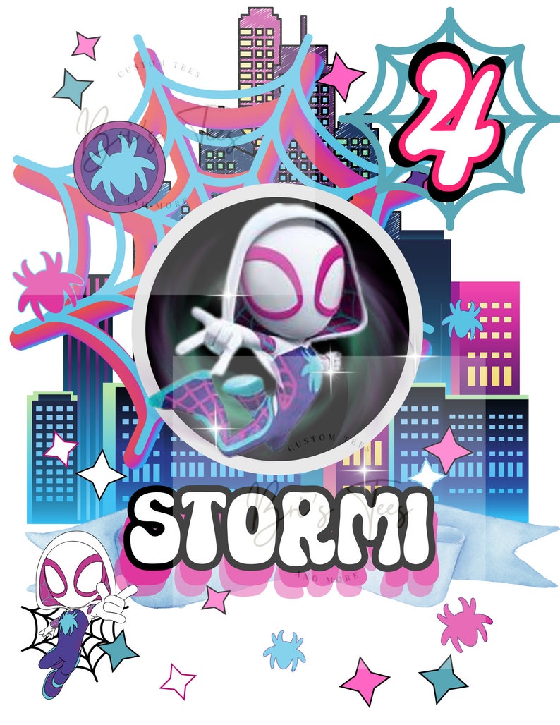 Spidey GIRL Era, Spidey Girl, PNG, Birthday Svg, Spidey Girl Clipart ...