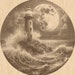 3d Illusion Lighthouse With Moon and Waves for Laser Please Read ...