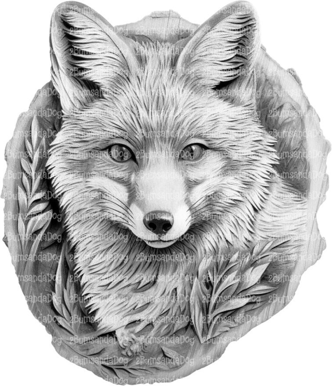 3d Illusion Fox for Laser Please Read Description Laser Ready - Etsy