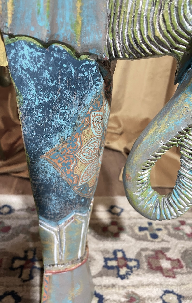 VINTAGE ELEPHANT TABLE - Etsy