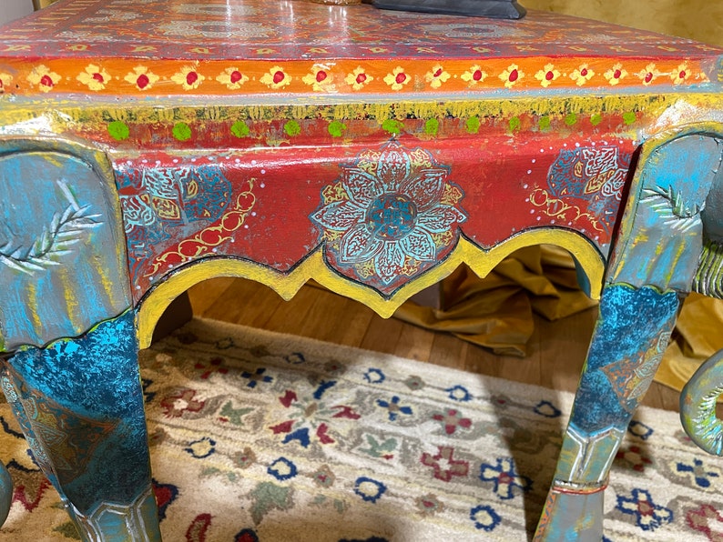 VINTAGE ELEPHANT TABLE - Etsy