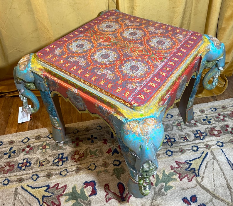 VINTAGE ELEPHANT TABLE - Etsy