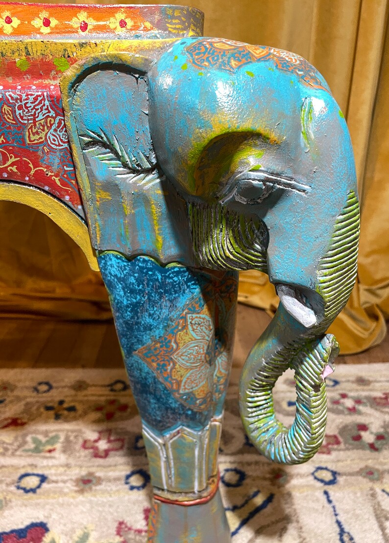 VINTAGE ELEPHANT TABLE - Etsy