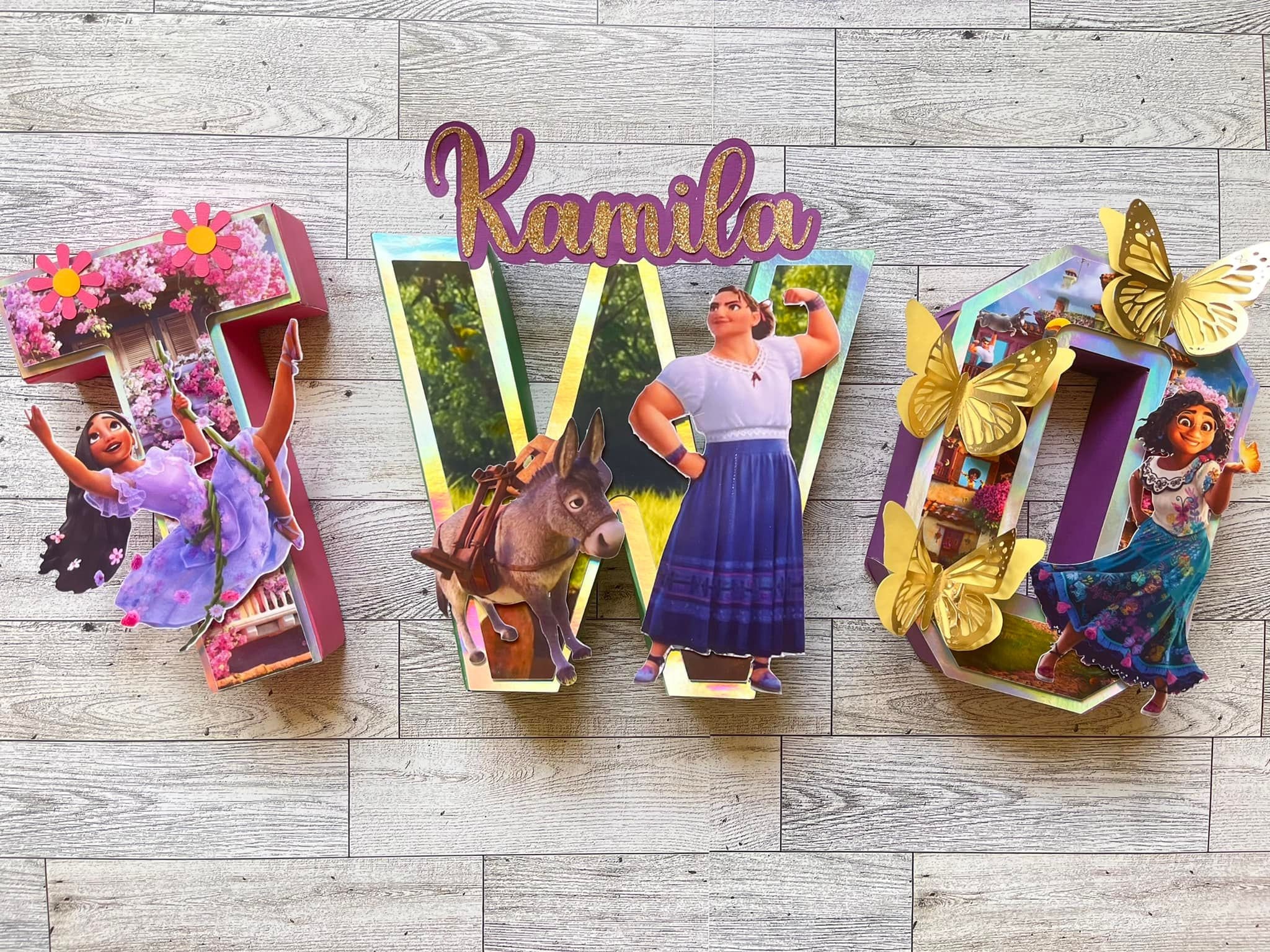 Encanto 3D Letters - Etsy