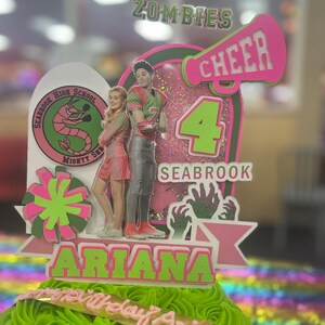 Inspired Disney Zombies Cake Topper - Etsy