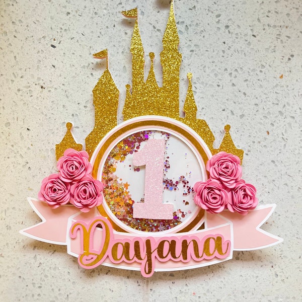 Disneyland Castle Cake Topper Svg - Etsy