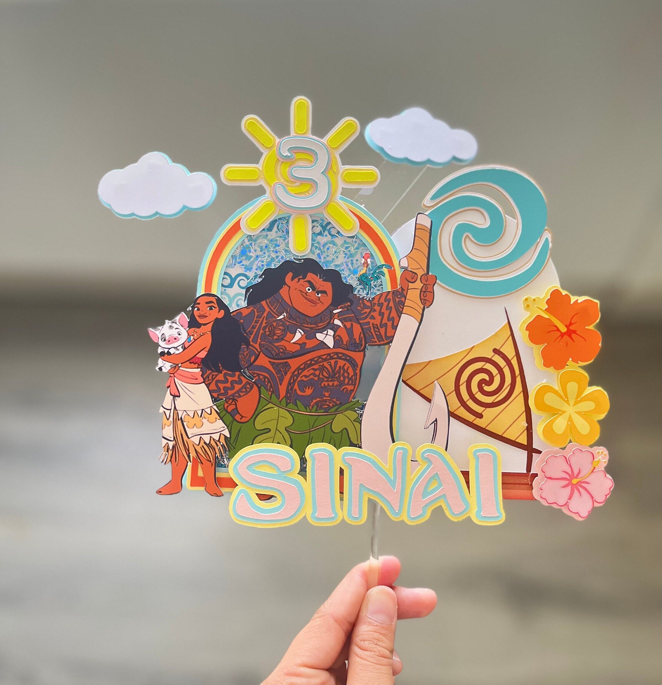 Inspired Moana Cake Topper - Etsy