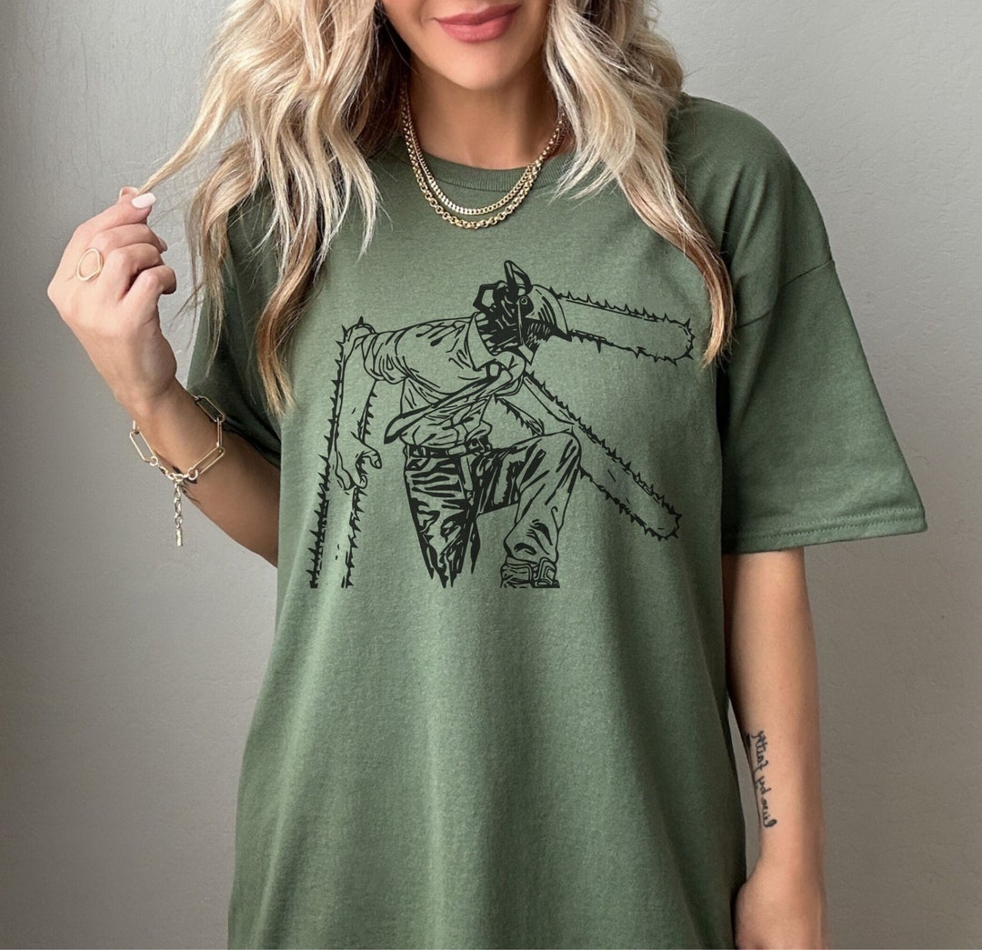 Grunge Chainsaw Man Shirt Chainsaw Man Clothes Denji Shirt - Etsy Australia