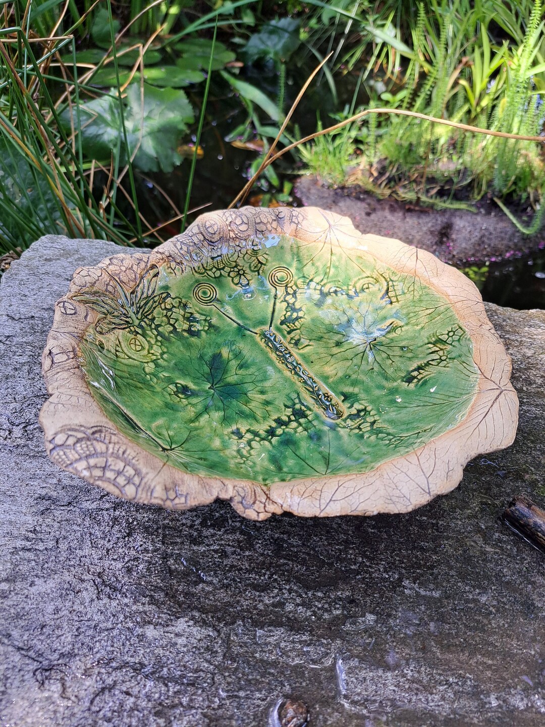Insect Potion Bowl Bird Bath Fengshui Natural Beings Healing - Etsy