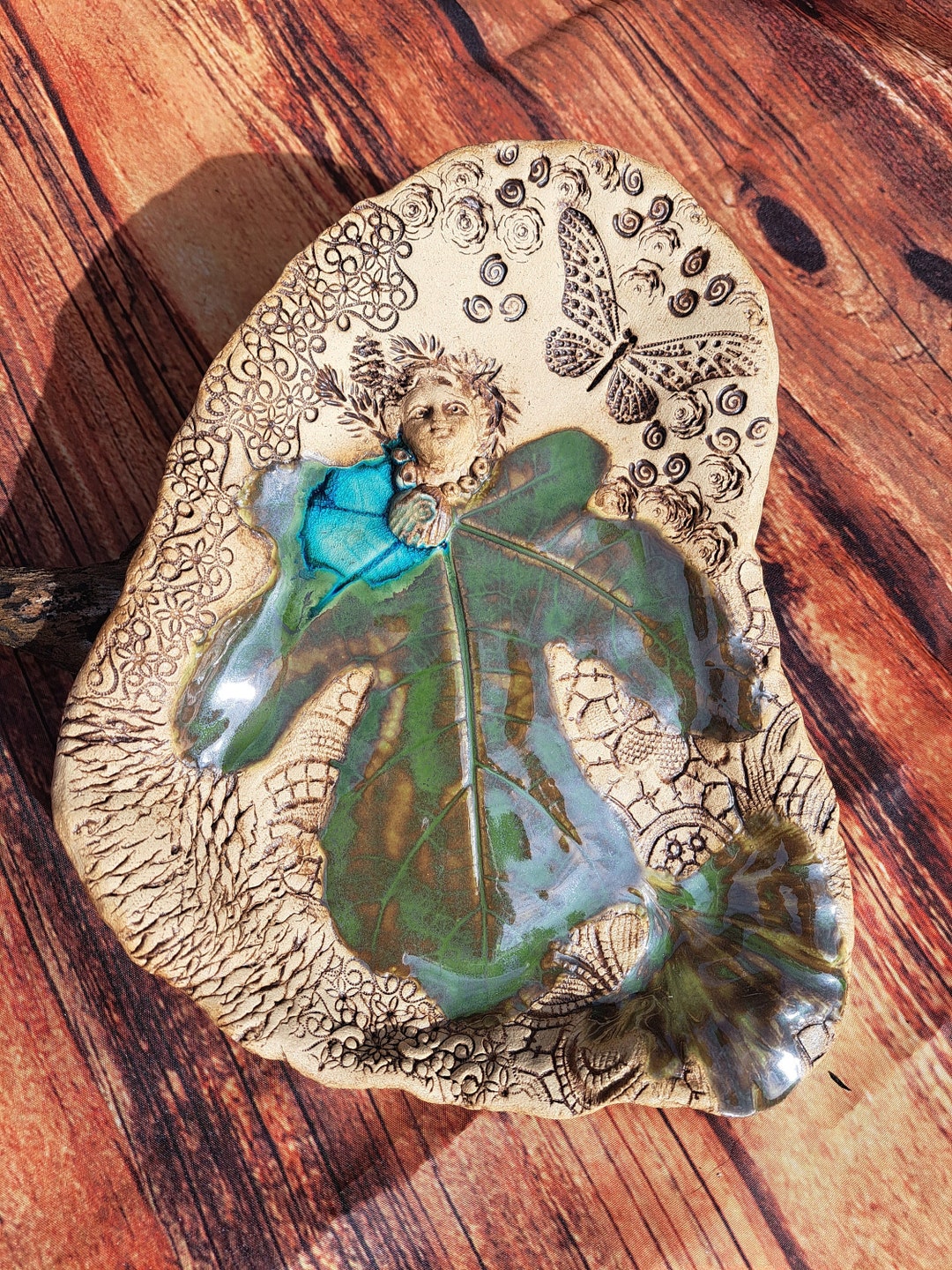 Insect Potions Bowl Bird Drinking Water Fengshui Nature Healing Stones ...