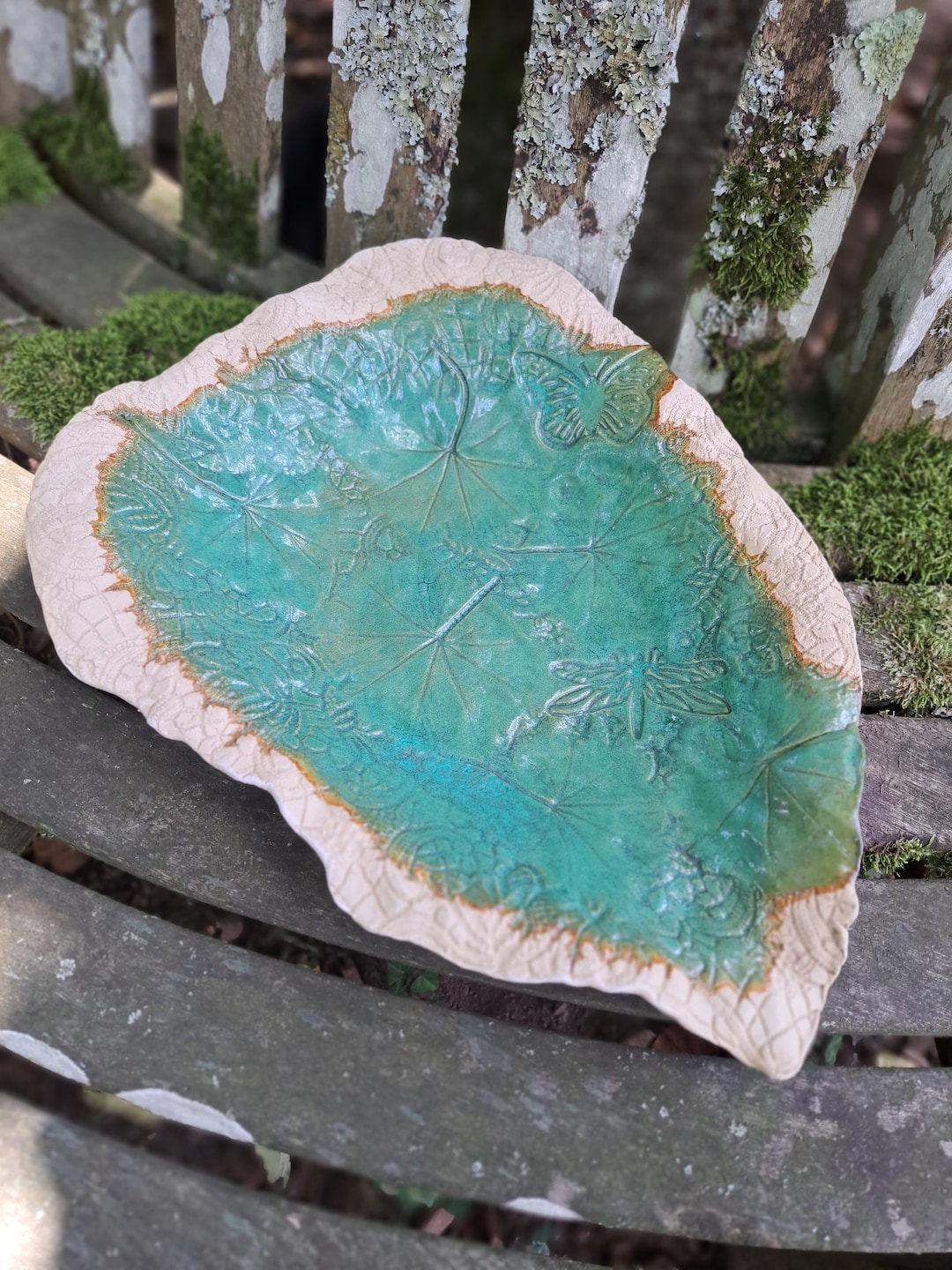 Birdbath Insect Drinker Bowl Birdbath Fengshui Nature Spirits Healing ...