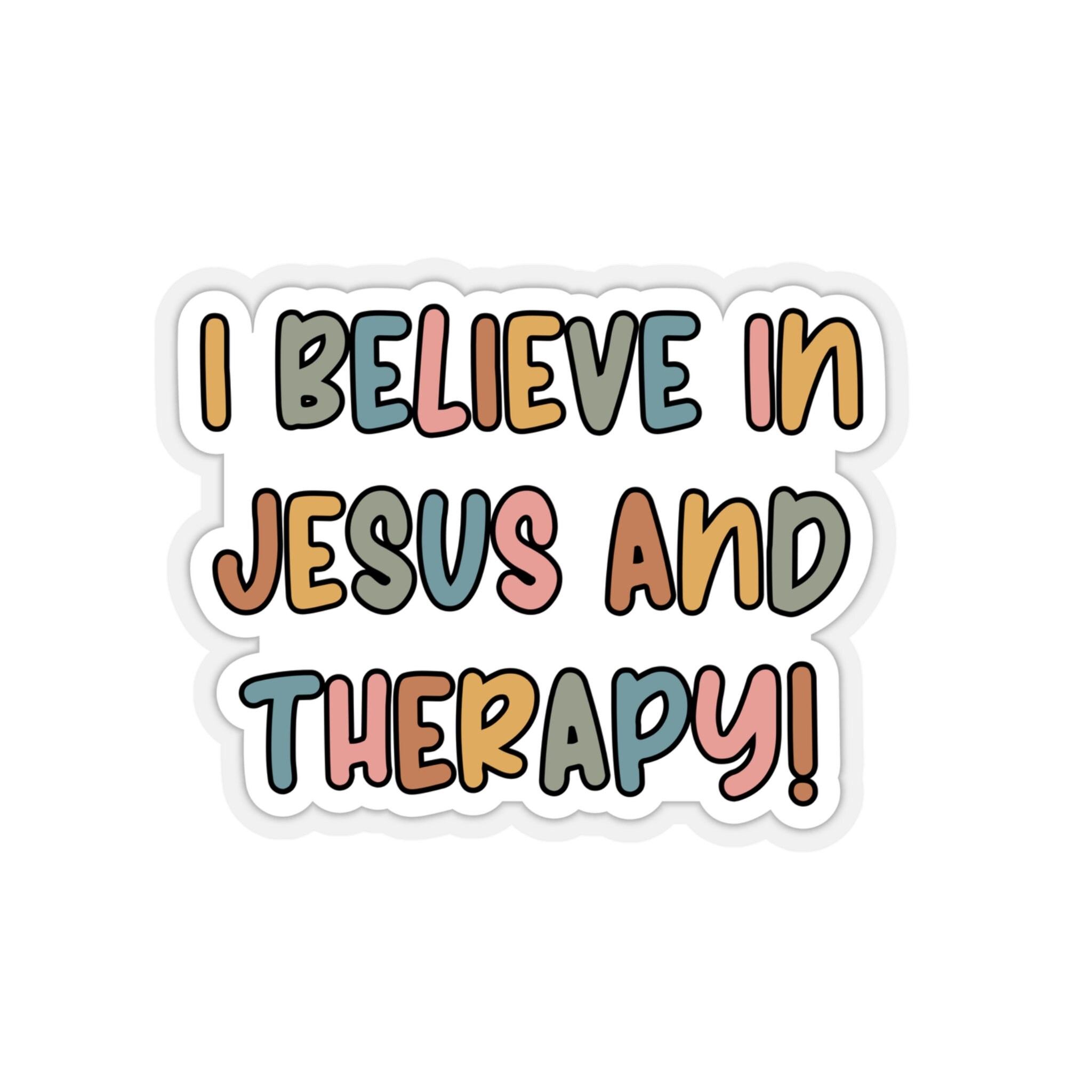 Jesus Stickers Jesus and Therapy Bible Stickers - Etsy