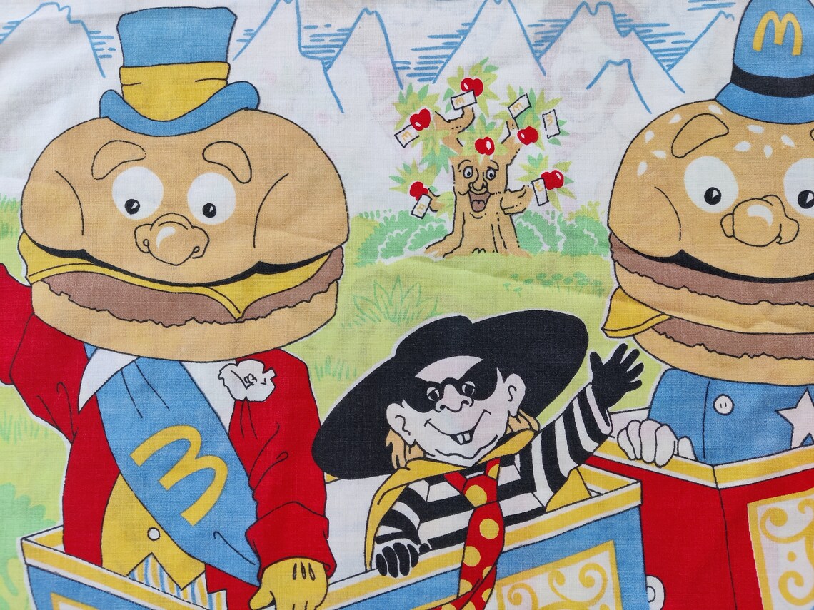 1978 - Mcdonalds - Happy Meal Gang - Train - Rare - Captain Crook ...