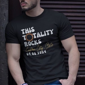 Custom Eclipse T-shirt Customized Totality Shirt Personalized Solar ...