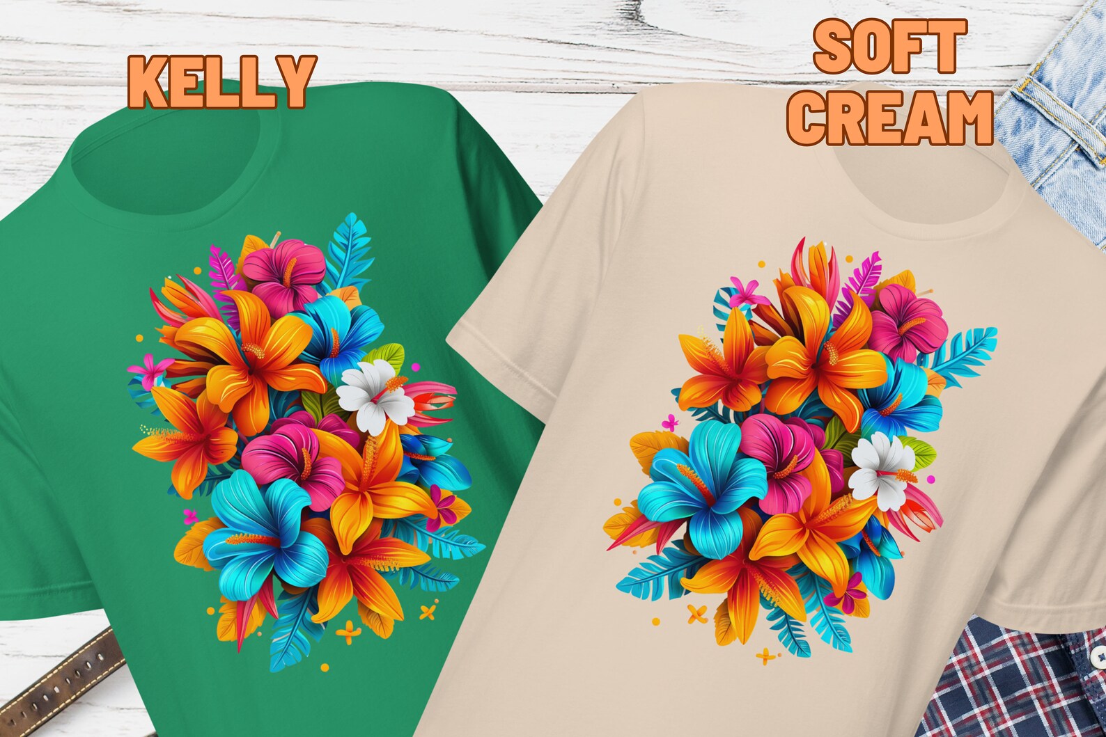 Wild Flowers Shirt Floral Design Tshirt Wildflower T-shirt Elegant ...