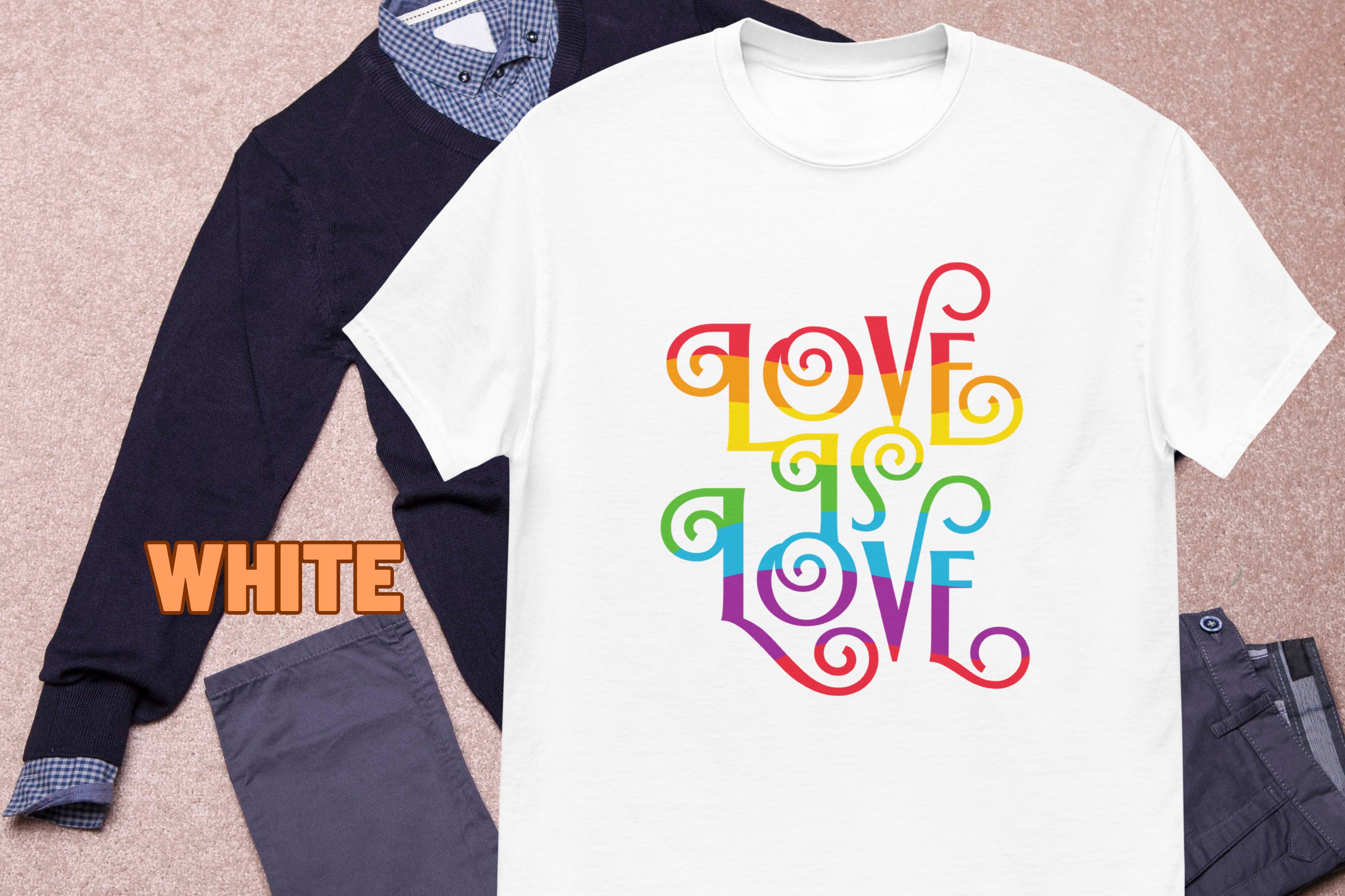Pride T-shirt Love is Love Shirt Gay Pride Tshirt Proud LGBTQ - Etsy