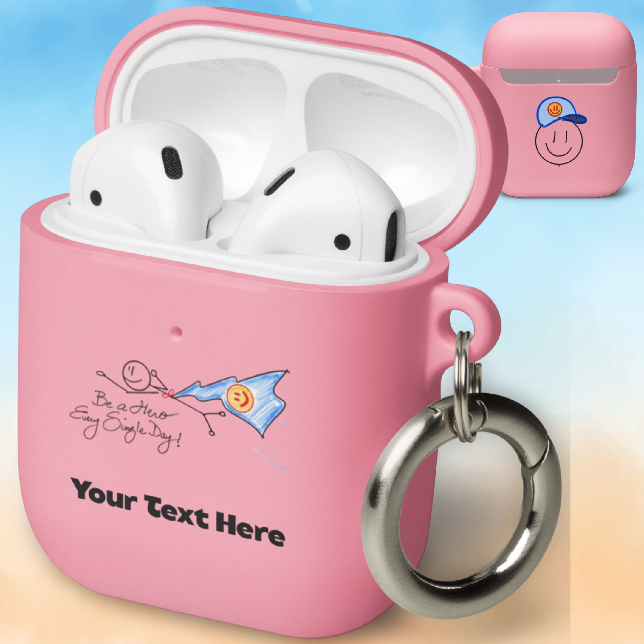 Custom AirPod Case Superhero Design Personalized Protective Cover ...