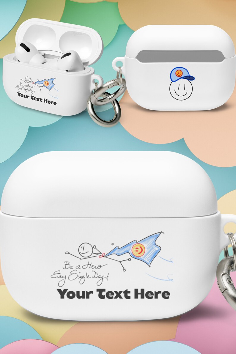 Custom AirPod Pro Case Superhero Design Personalized Protective Cover ...