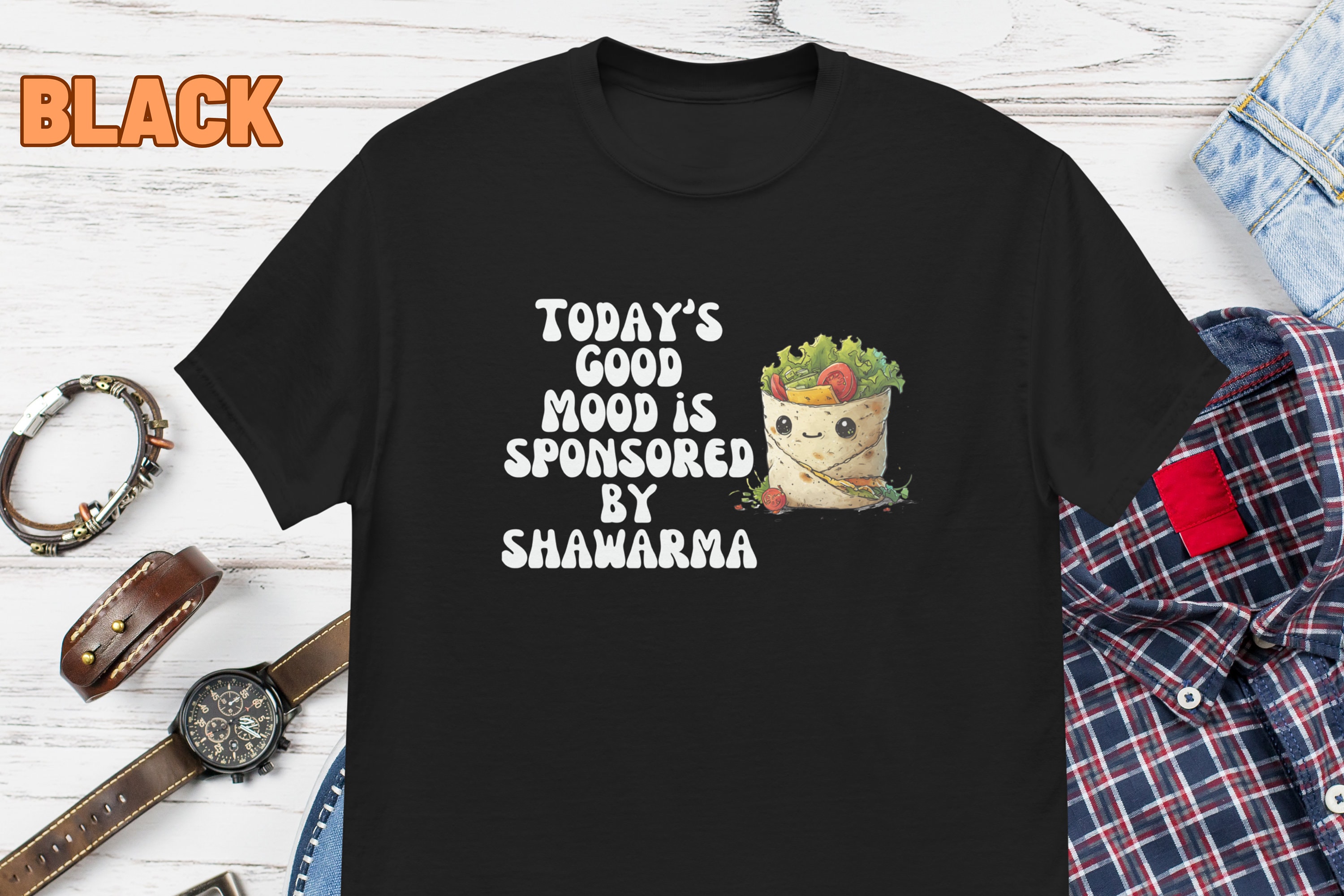 Funny Shawarma Shirt Shawarma T-shirt Funny Shawarma Lover Gift for ...
