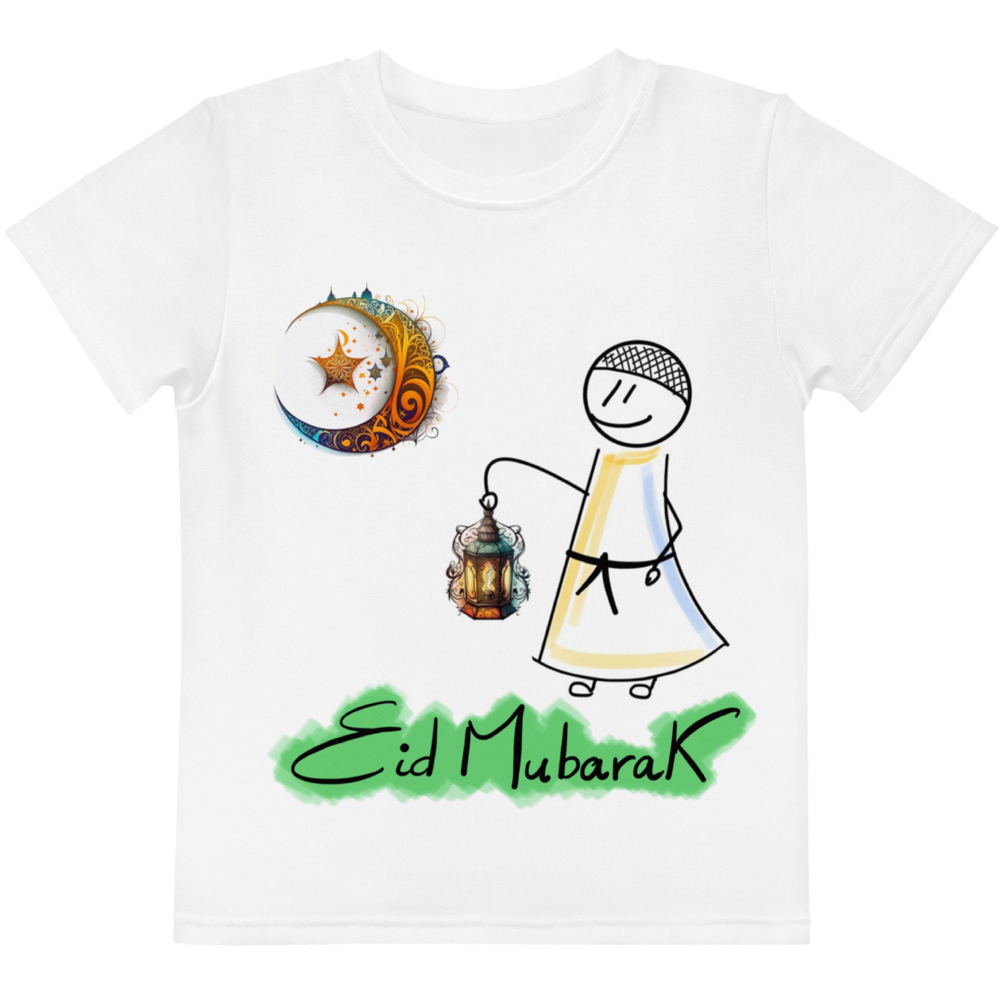 Eid Kids T Shirt for Kids T-shirt Eid Gift for Eid Mubarak - Etsy