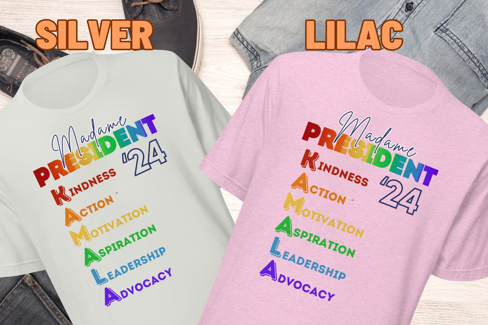 Gays for Kamala Shirt, Lesbians for Madam President T-shirt, LGBTQ ...