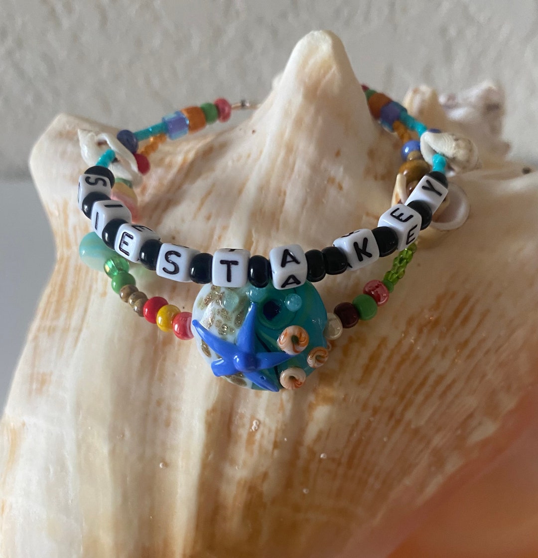 Siesta Key Beach Bracelet - Etsy