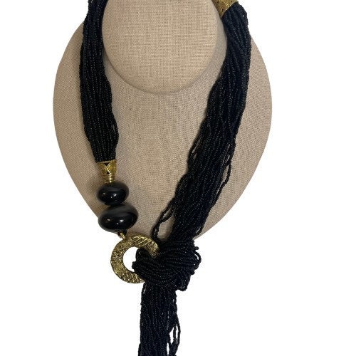 Ghana Pendant Necklace Ghana Statement Necklace Ghana Beaded Necklace ...