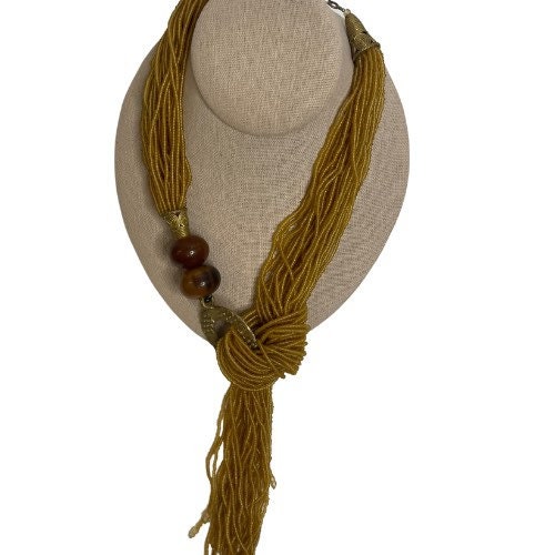 Ghana Pendant Necklace Ghana Statement Necklace Ghana Beaded Necklace ...