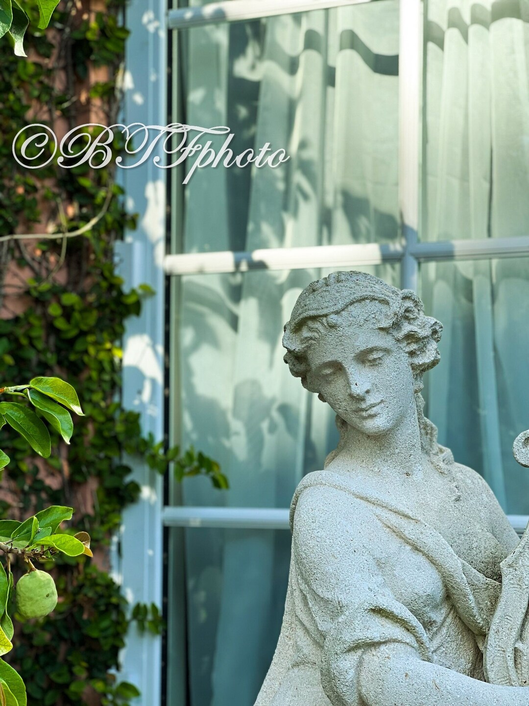 Elegant Female Statue | Serene Garden Statue | Tranquil Scenery | Matte ...