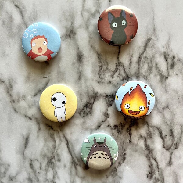 Button Pins - Etsy