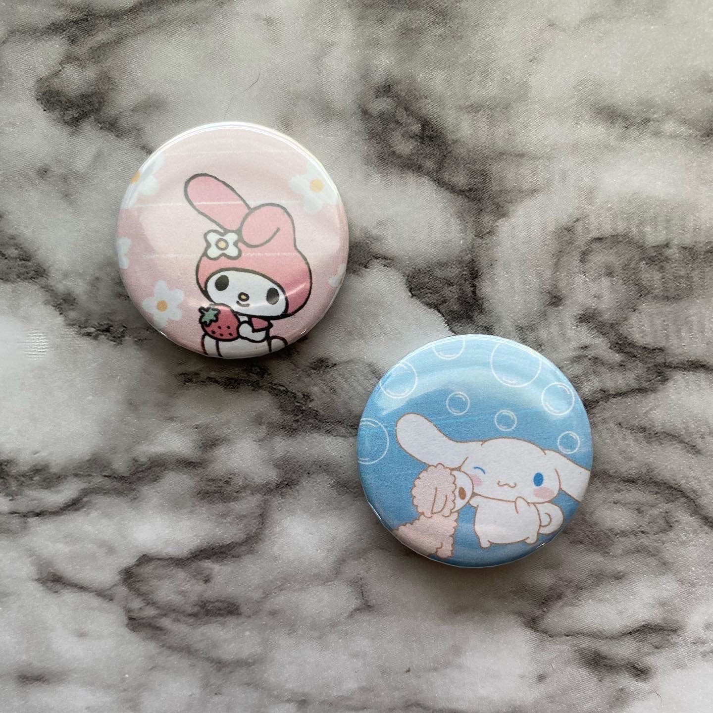 Sanrio Button Pins - Etsy