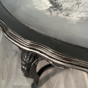 Gothic Raven Duo on Antique Side Table - Etsy
