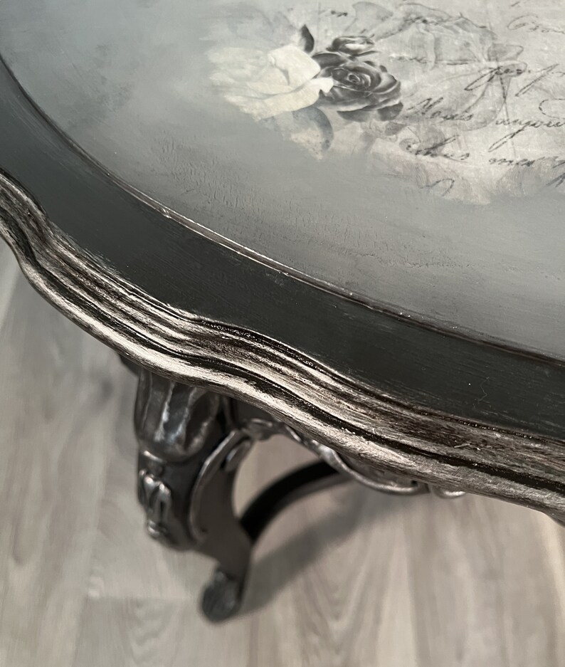 Gothic Raven Duo on Antique Side Table - Etsy