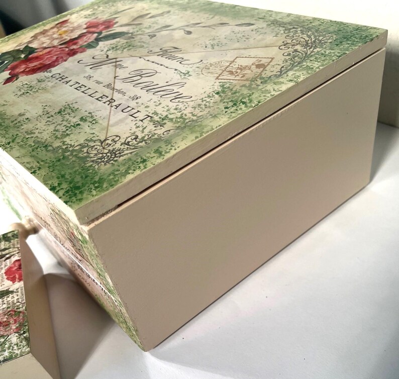SOLD - Vintage Custom Painted and Redesigned Desk Top Organizer ...