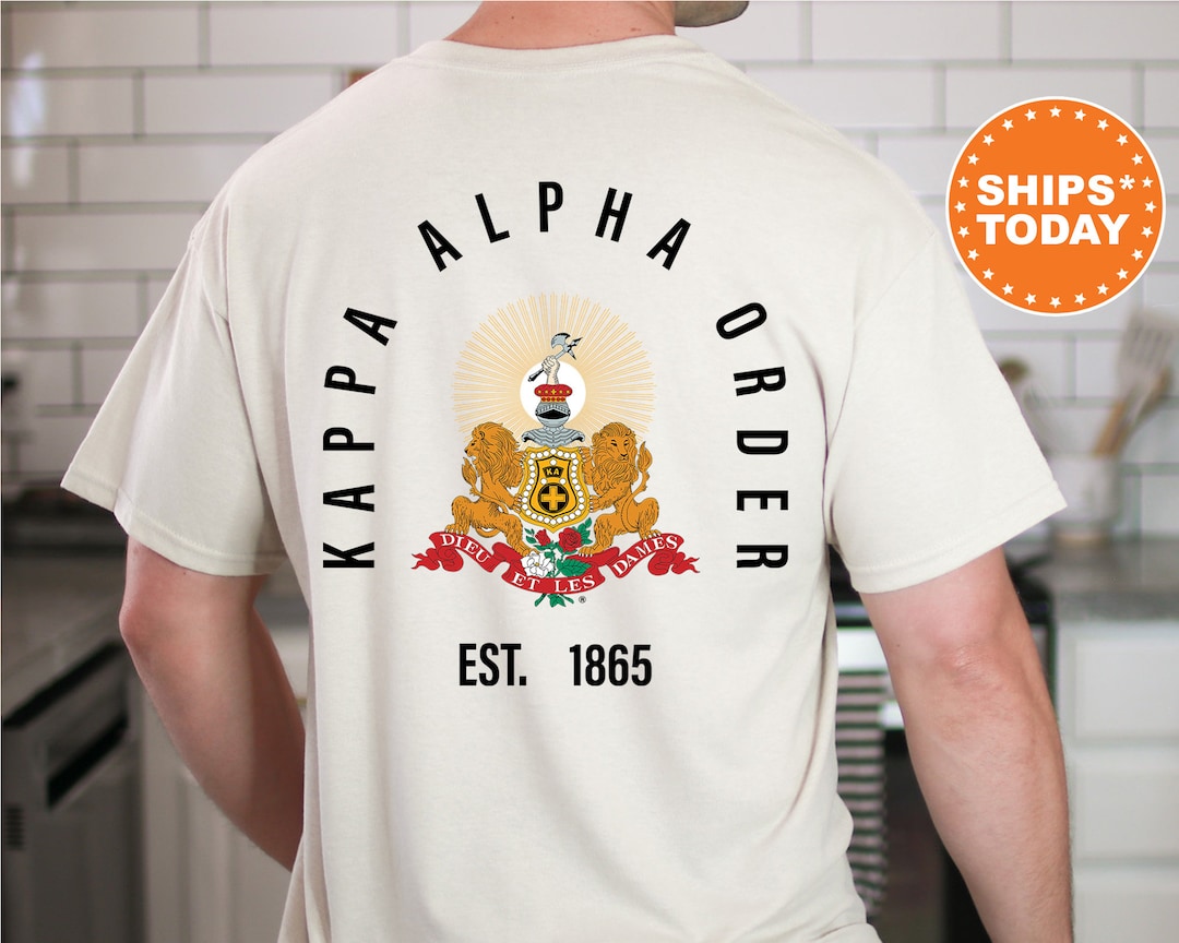 Kappa Alpha Order Iconic Symbol Fraternity T-shirt Kappa - Etsy