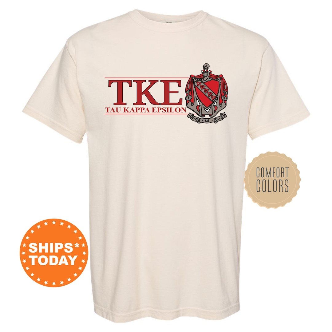 Tau Kappa Epsilon Timeless Symbol Fraternity T-shirt TKE - Etsy