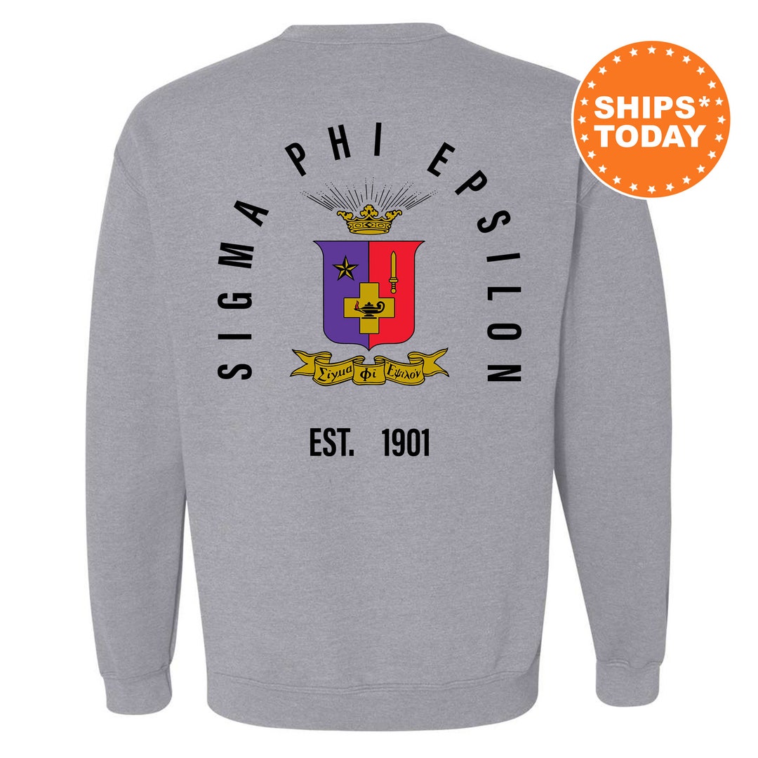 Sigma Phi Epsilon Iconic Symbol Fraternity Sweatshirt Sigep - Etsy
