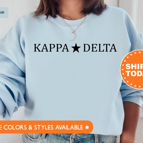 Kappa Delta Sorority Sweatshirt - Etsy