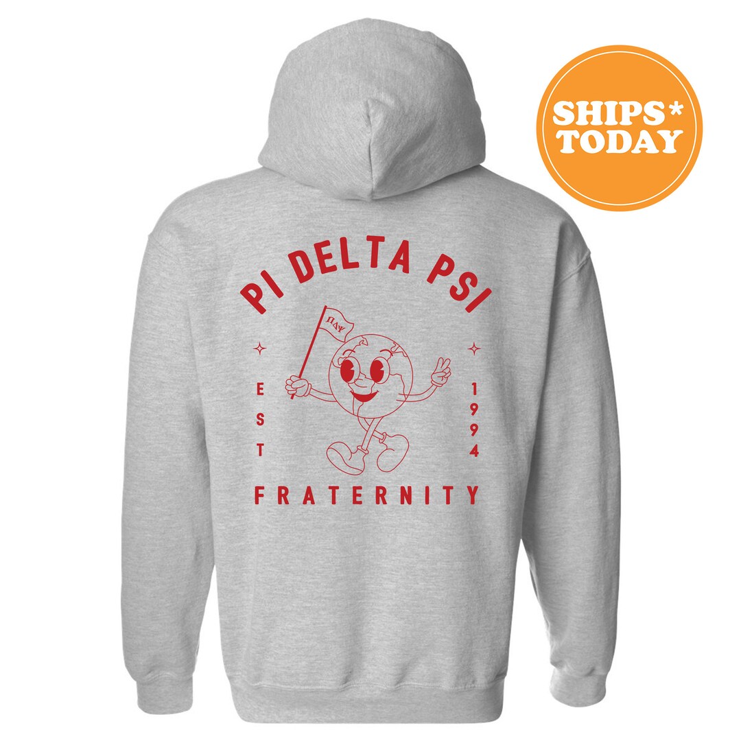 Pi Delta Psi World Flag Fraternity Sweatshirt Pdpsi - Etsy