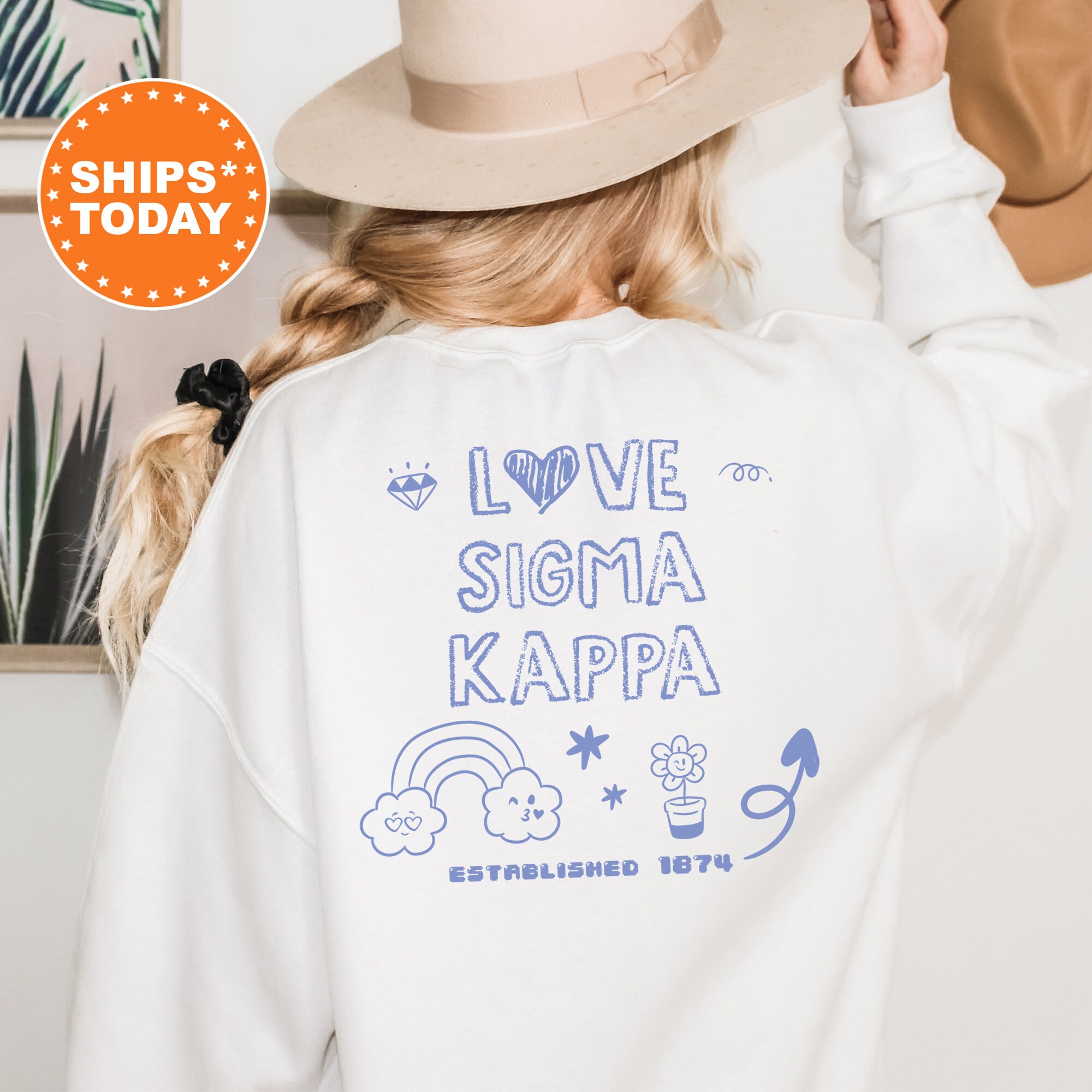 Sigma Kappa Hand Sign Dove Love