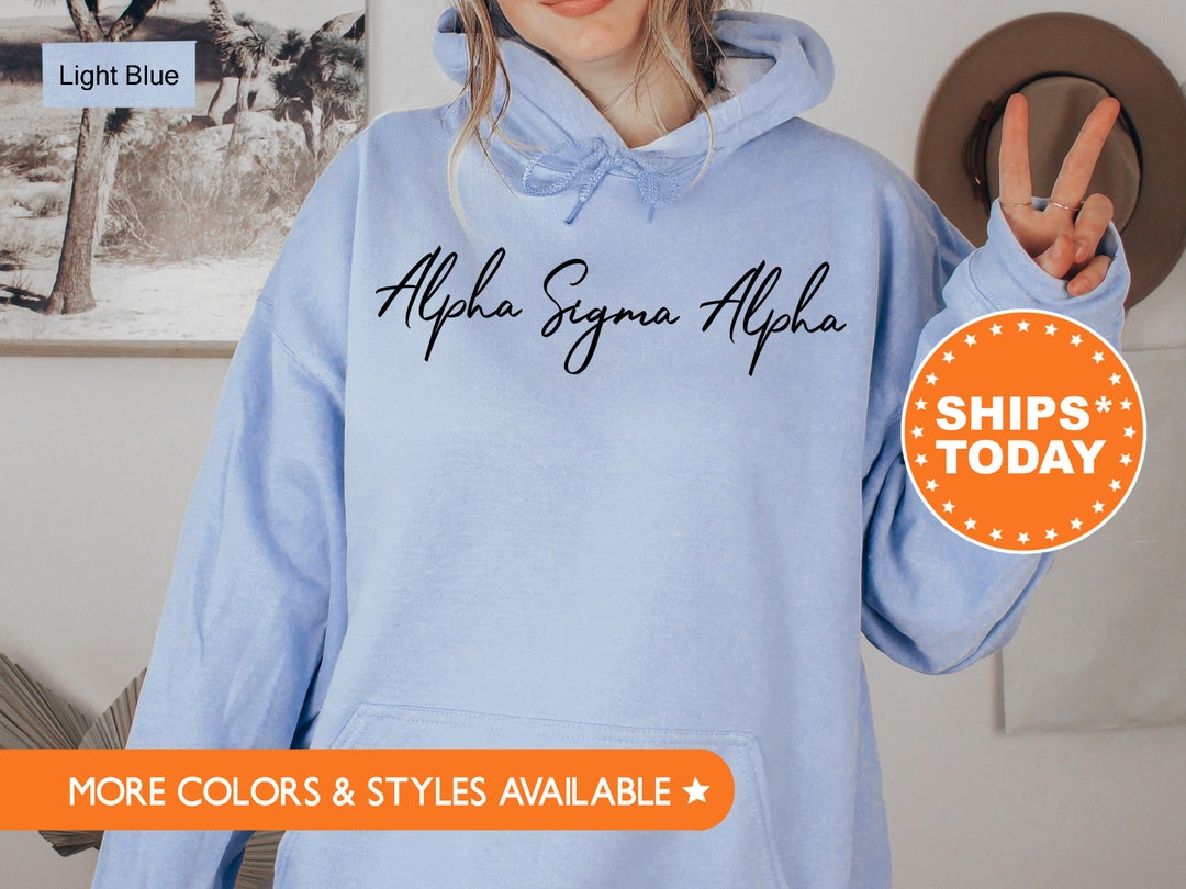 Alpha Sigma Alpha Nickname Sorority Sweatshirt ASA Sorority - Etsy