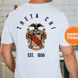 Theta Chi Iconic Symbol Fraternity T-shirt Theta Chi Shirt - Etsy